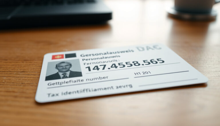 Steuer-Identifikationsnummer auf Personalausweis: Wo finden? - Faktspur